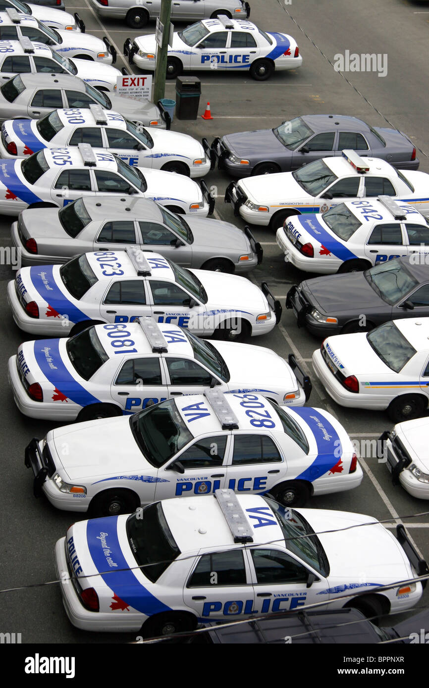 Vancouver police department vehicles, Vancouver, British Columbia ...