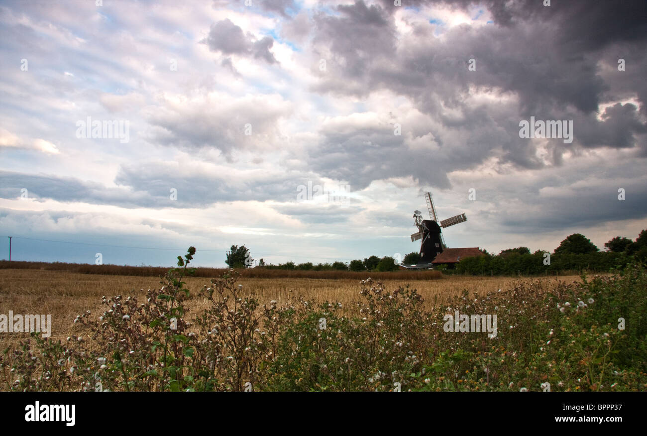 Big skies over Sarre Stock Photo - Alamy