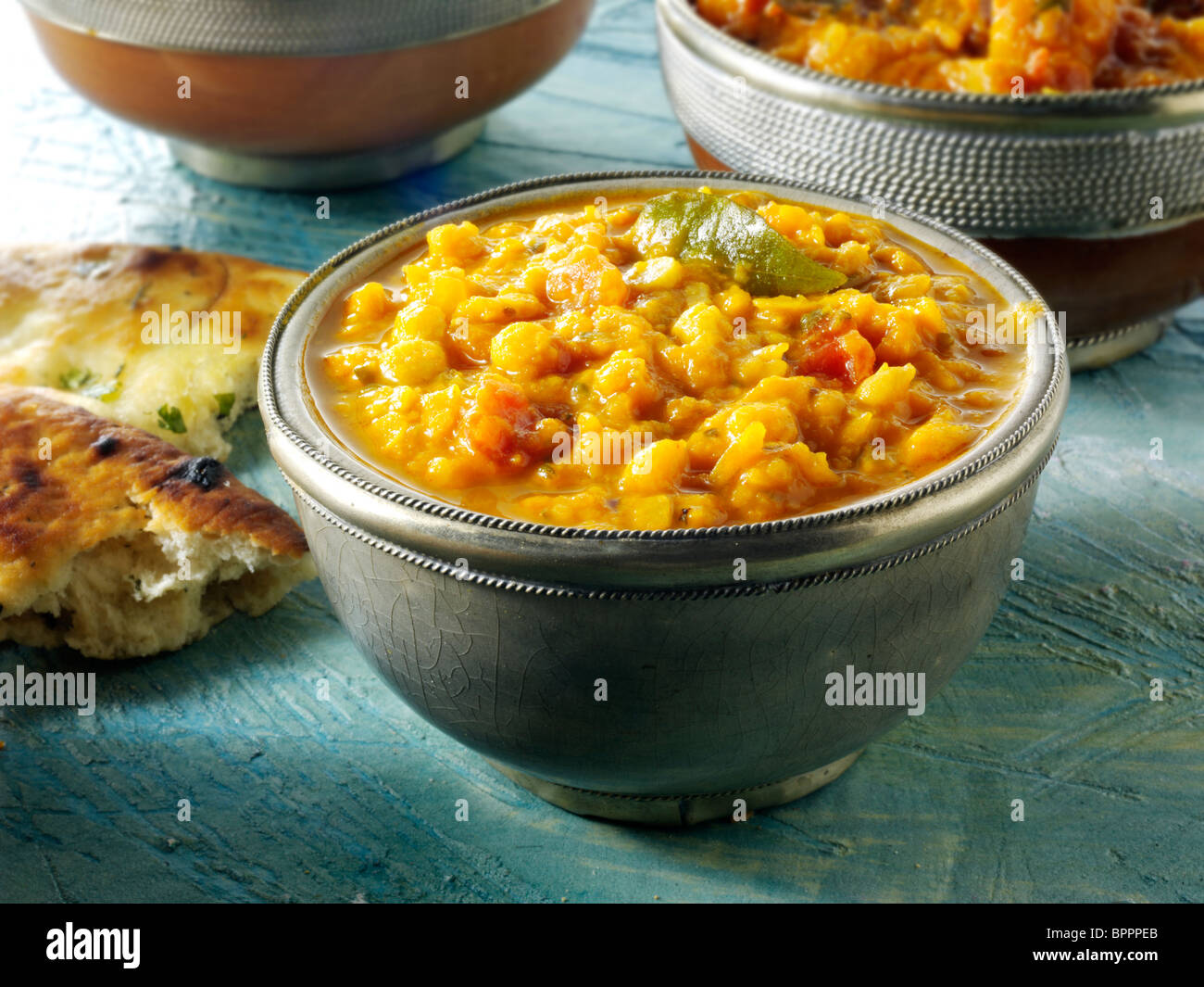 Tarka Dahl curry & rice, Indian food recipe pictures, photos & images ...