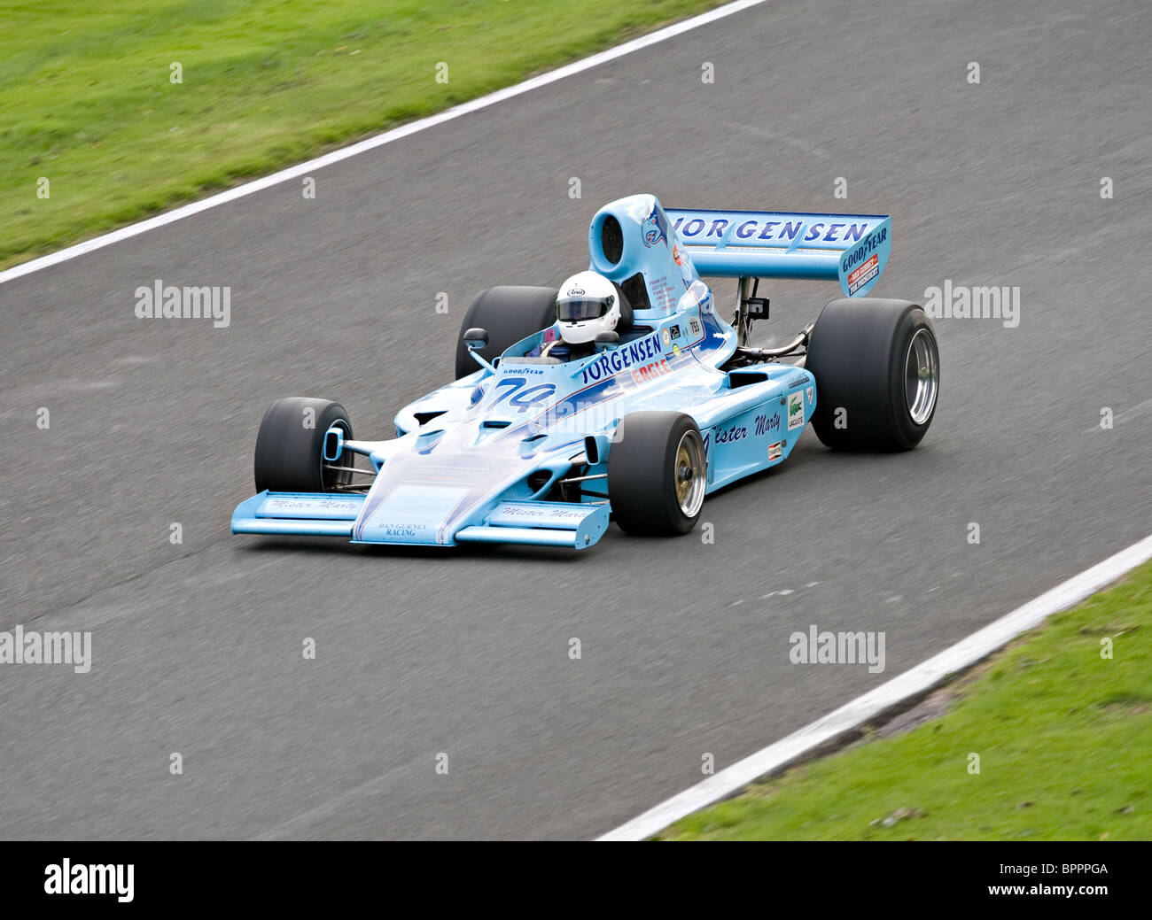 A Gurney Eagle FA74 Race Car in The Derek Bell Trophy at Oulton Park ...
