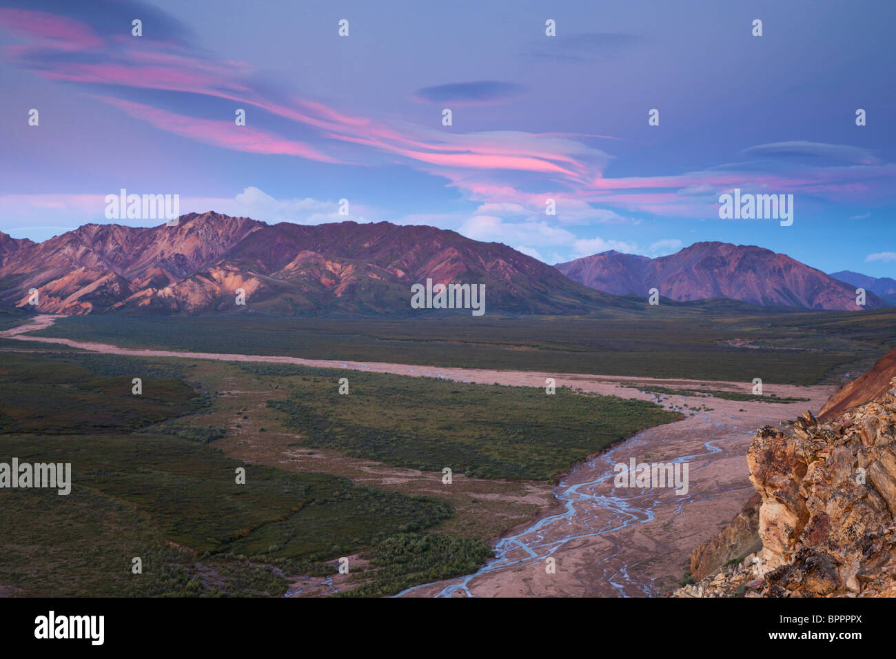 Polychrome mountain range hi-res stock photography and images - Alamy