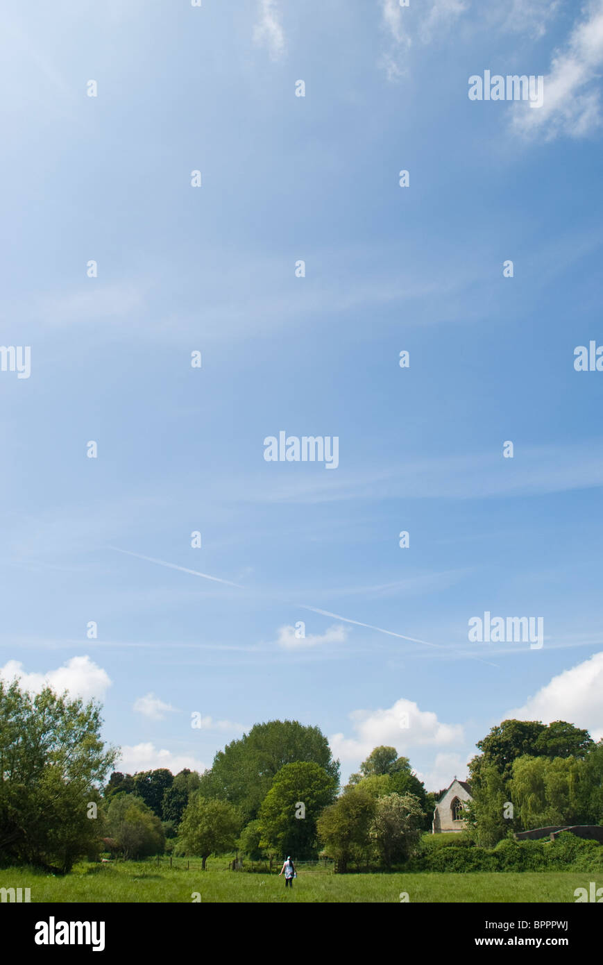 A Countryside Walk Stock Photo - Alamy