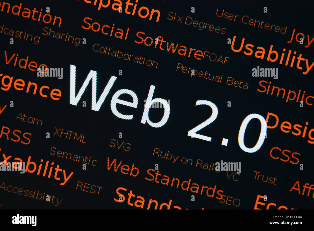 2 0 web hi-res stock photography and images - Alamy