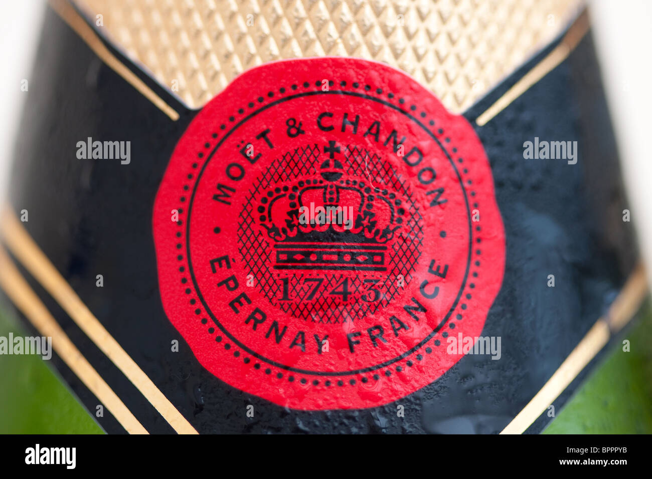 Champagne label hi-res stock photography and images - Alamy