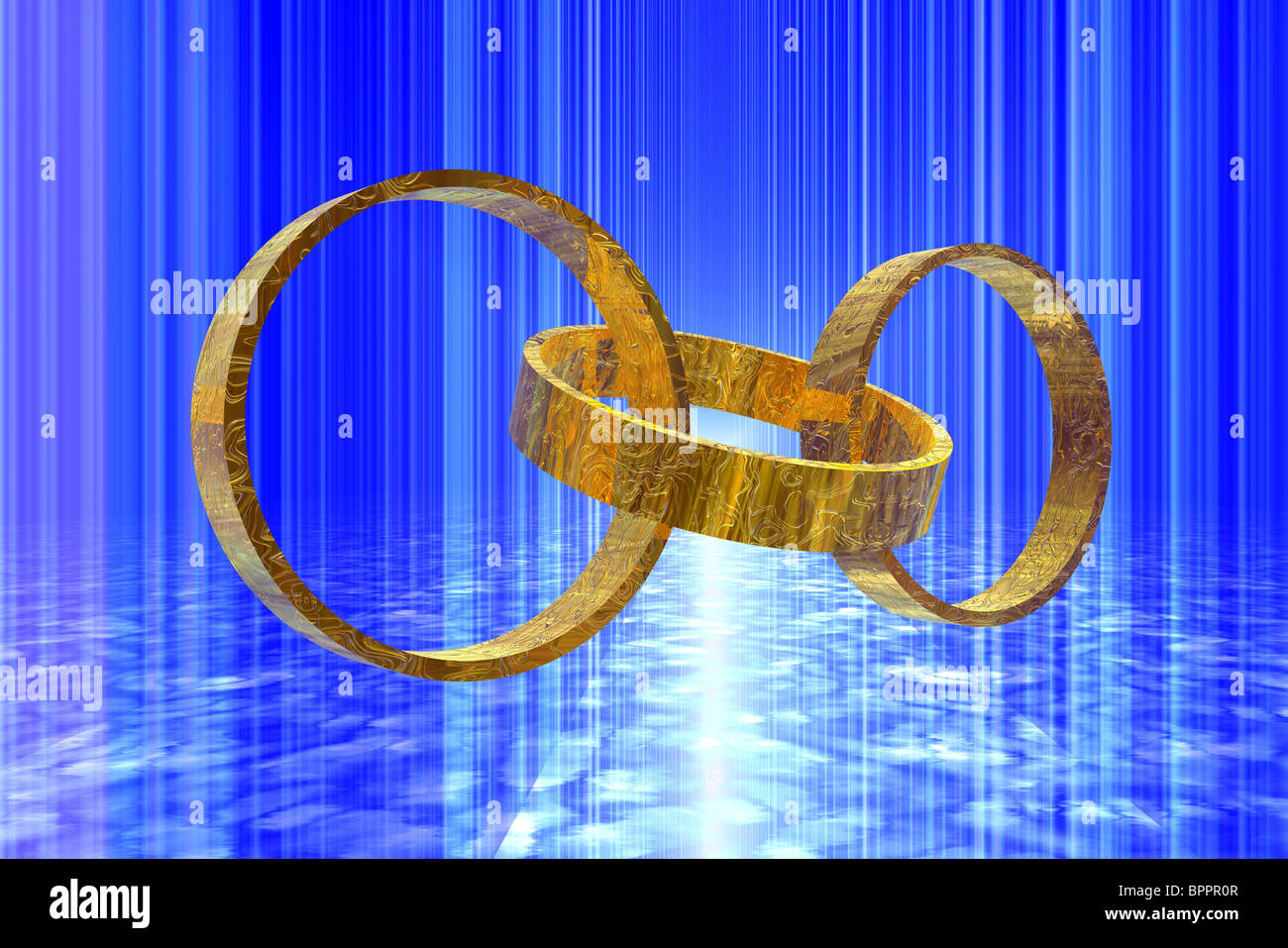 Linked rings hi-res stock photography and images - Alamy