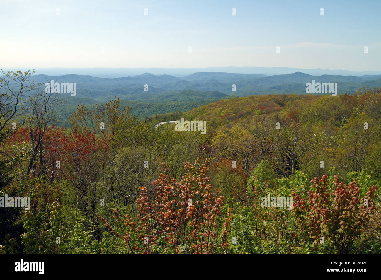 Blue Ridge Mountains, North Carolina, USA Stock Photo - Alamy