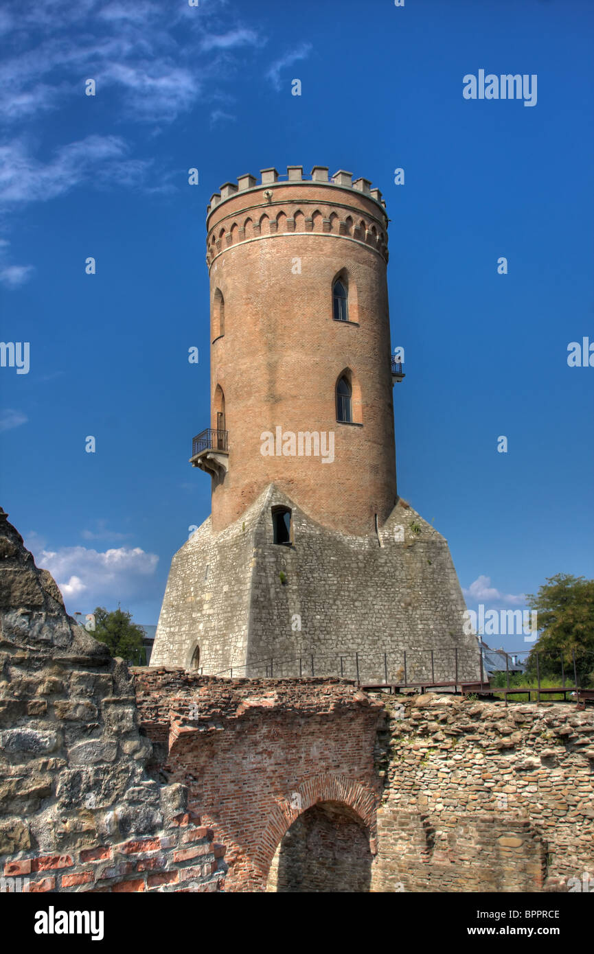 Chindia tower in Targoviste, Romania Stock Photo - Alamy