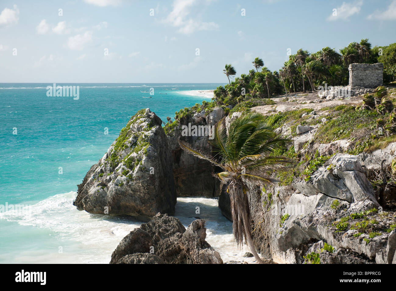 Tulum ruins, The Yucatan, Mexico Stock Photo - Alamy