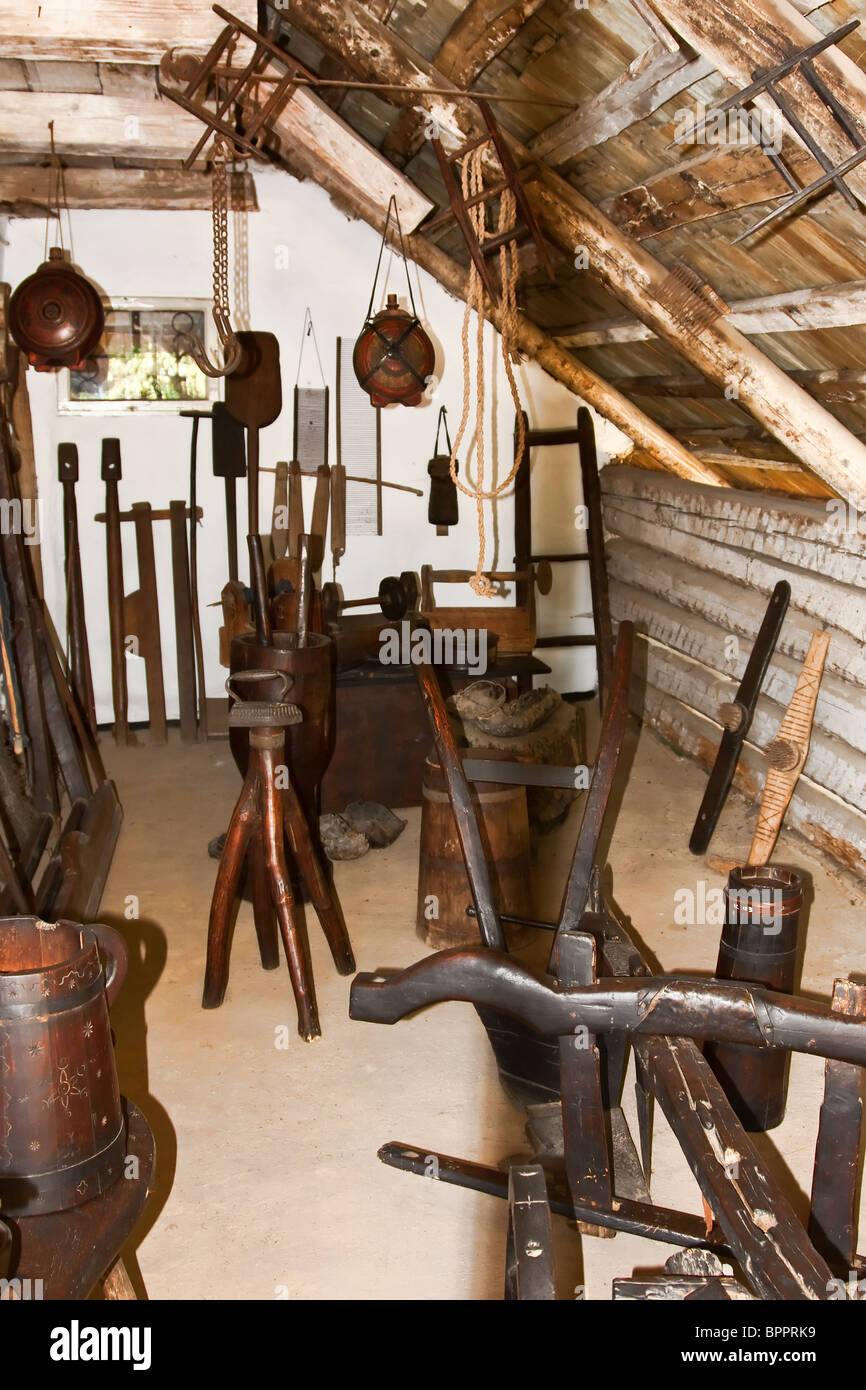 Ion Creanga's memorial house in Humulesti village, Neamt County ...