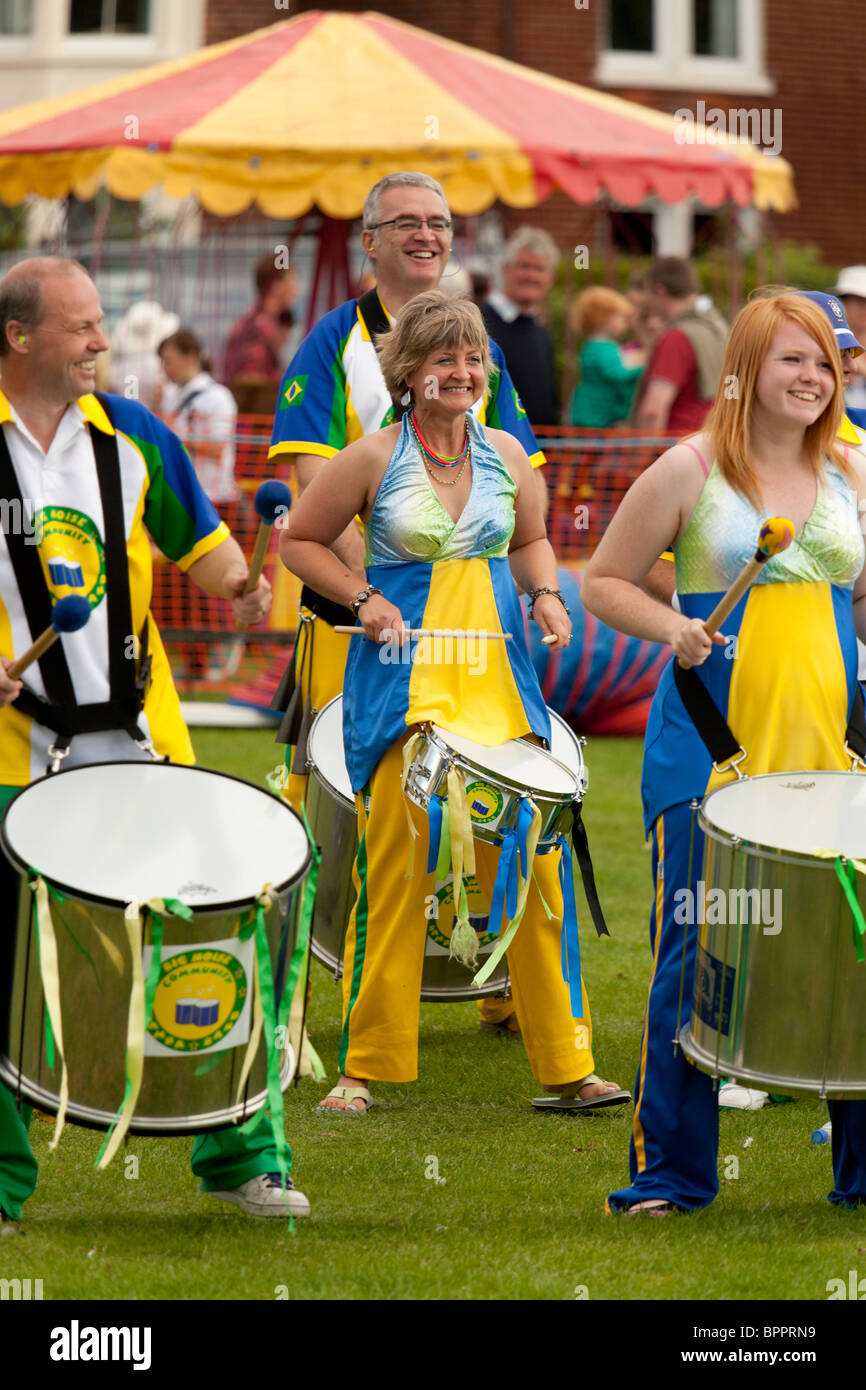 Samba drumming band at country fair by Big Noise Community Samba Band ...