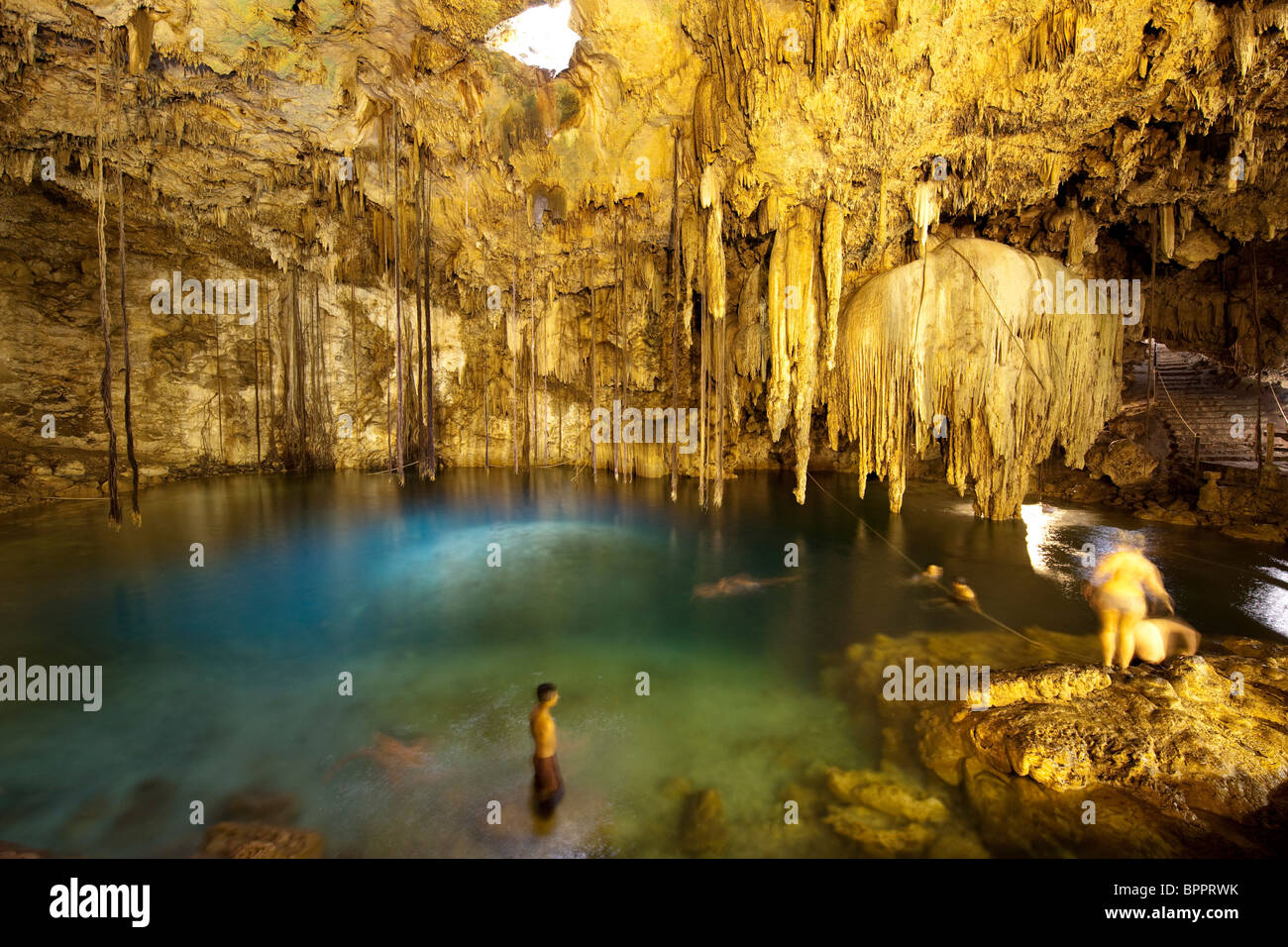 Cenote dzitnup yucatan mexico hi-res stock photography and images - Alamy