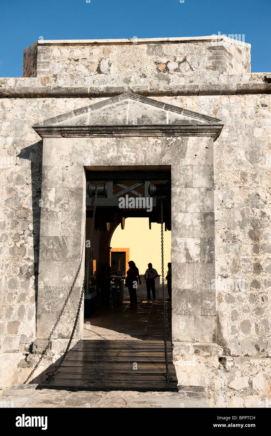 Fuerte San Miguel Museum, Campeche, the Yucatan, Mexico Stock Photo - Alamy