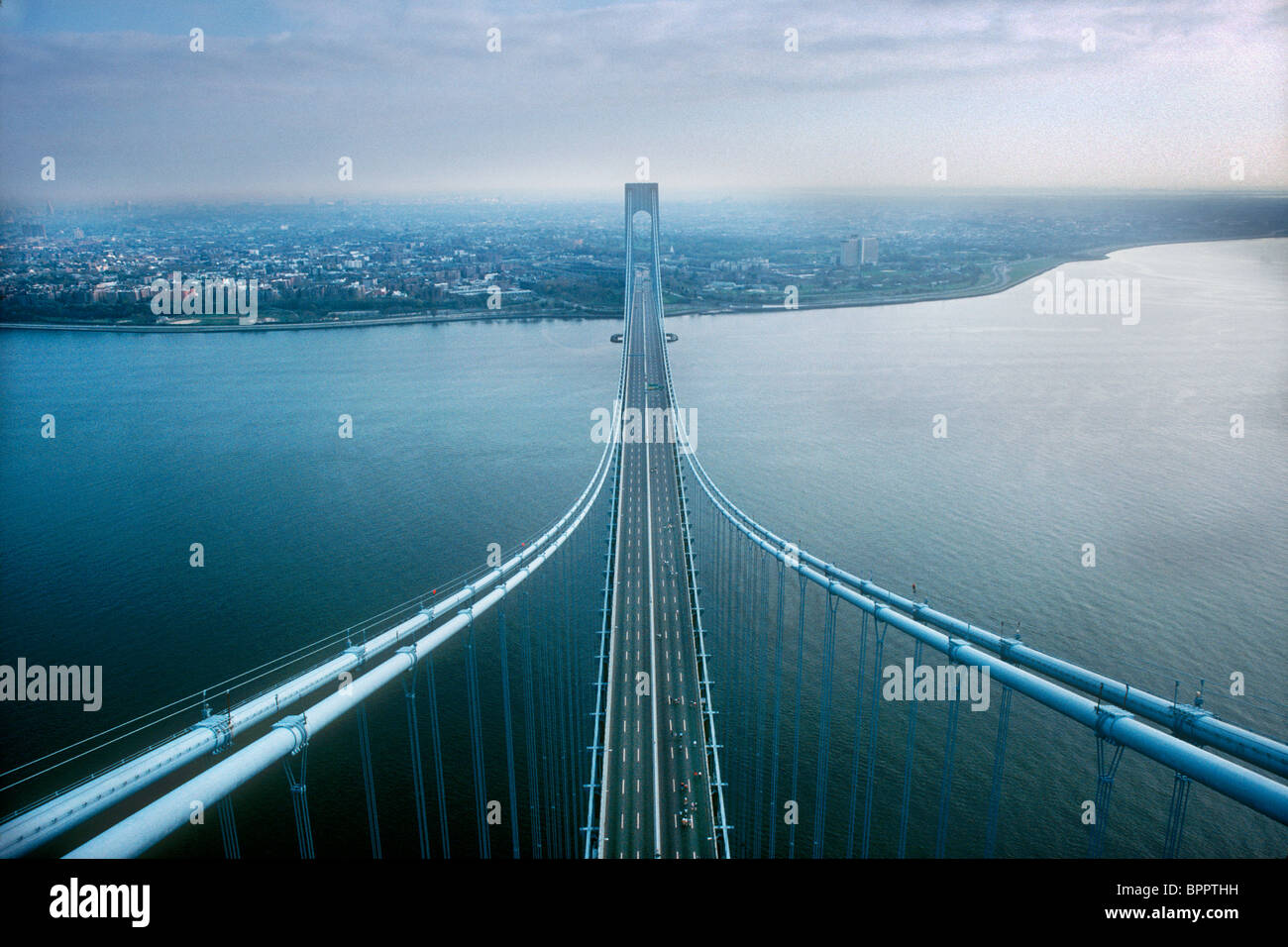 Verrazano Narrows Bridge Stock Photo - Alamy