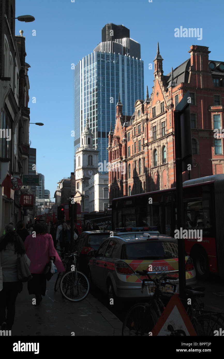 City of London Street Scene Stock Photo - Alamy