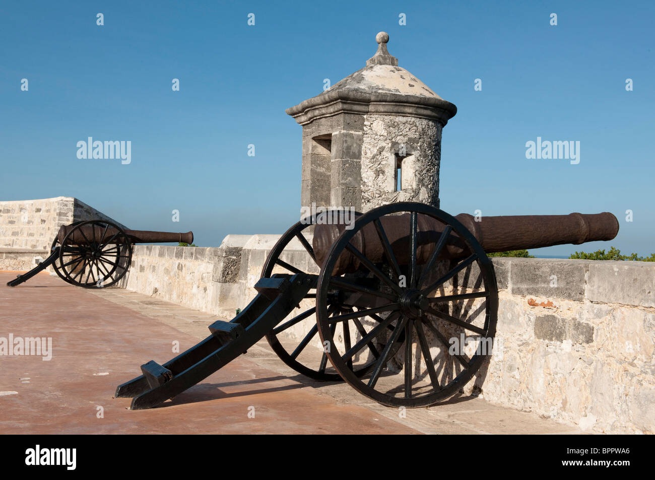 Fuerte San Miguel Museum, Campeche, the Yucatan, Mexico Stock Photo - Alamy