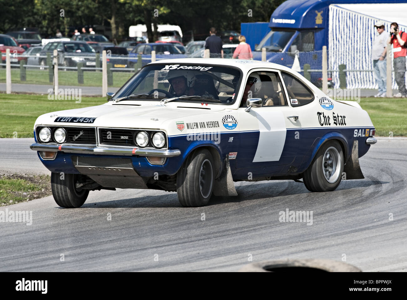 Chevrolet Firenza Can Am Rally Car on Rally Track at Oulton Park Motor ...