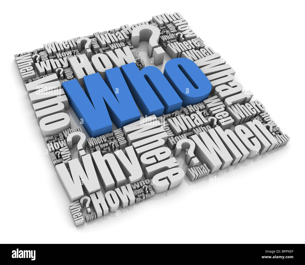 Question mark words image hi-res stock photography and images - Alamy