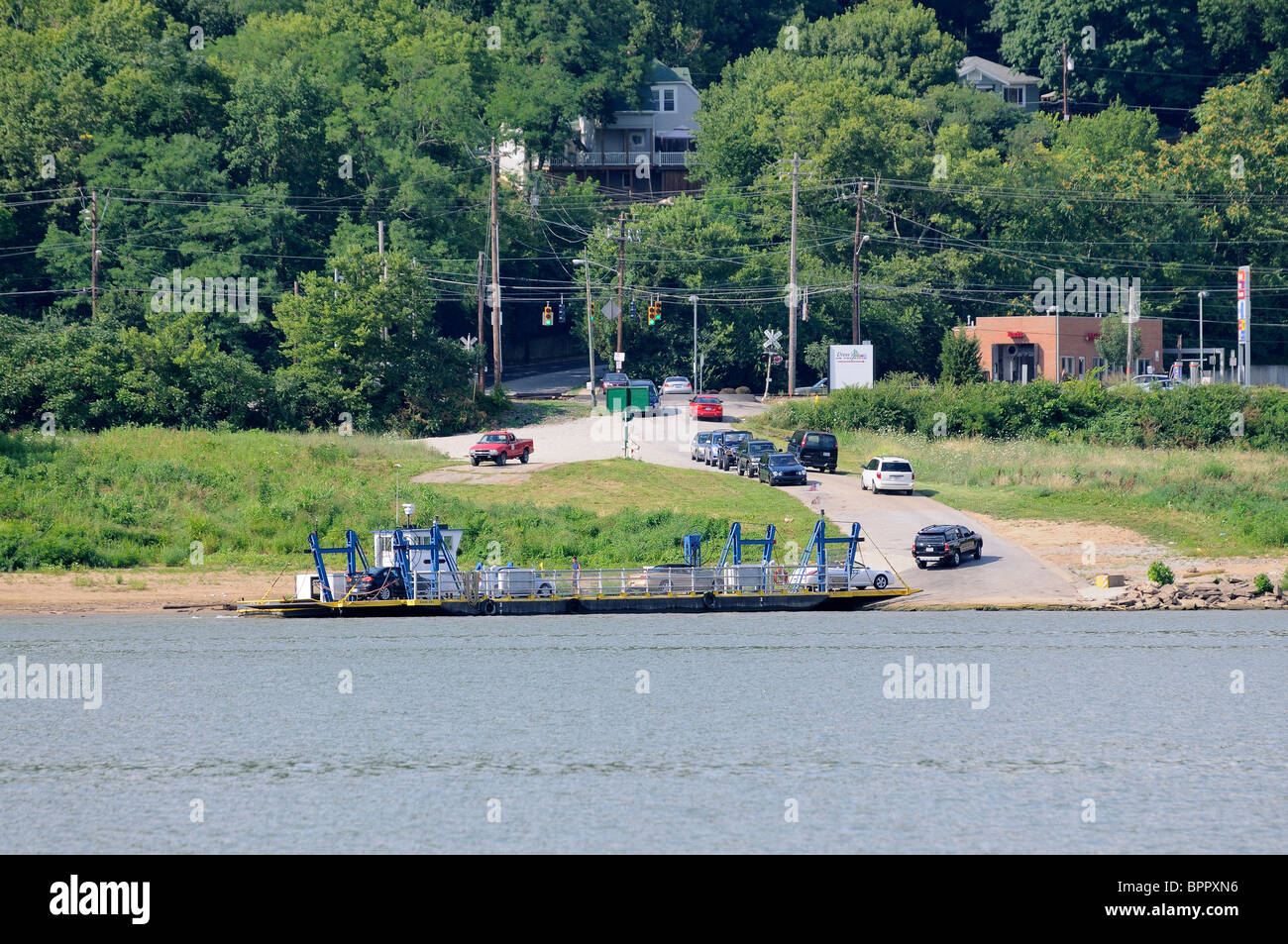 The Anderson Ferry is a ferry across the Ohio River between Cincinnati ...