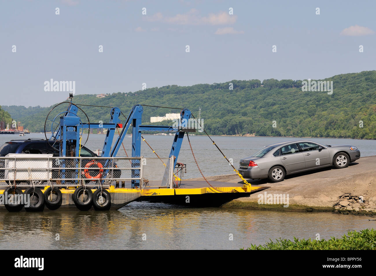 The Anderson Ferry is a ferry across the Ohio River between Cincinnati ...
