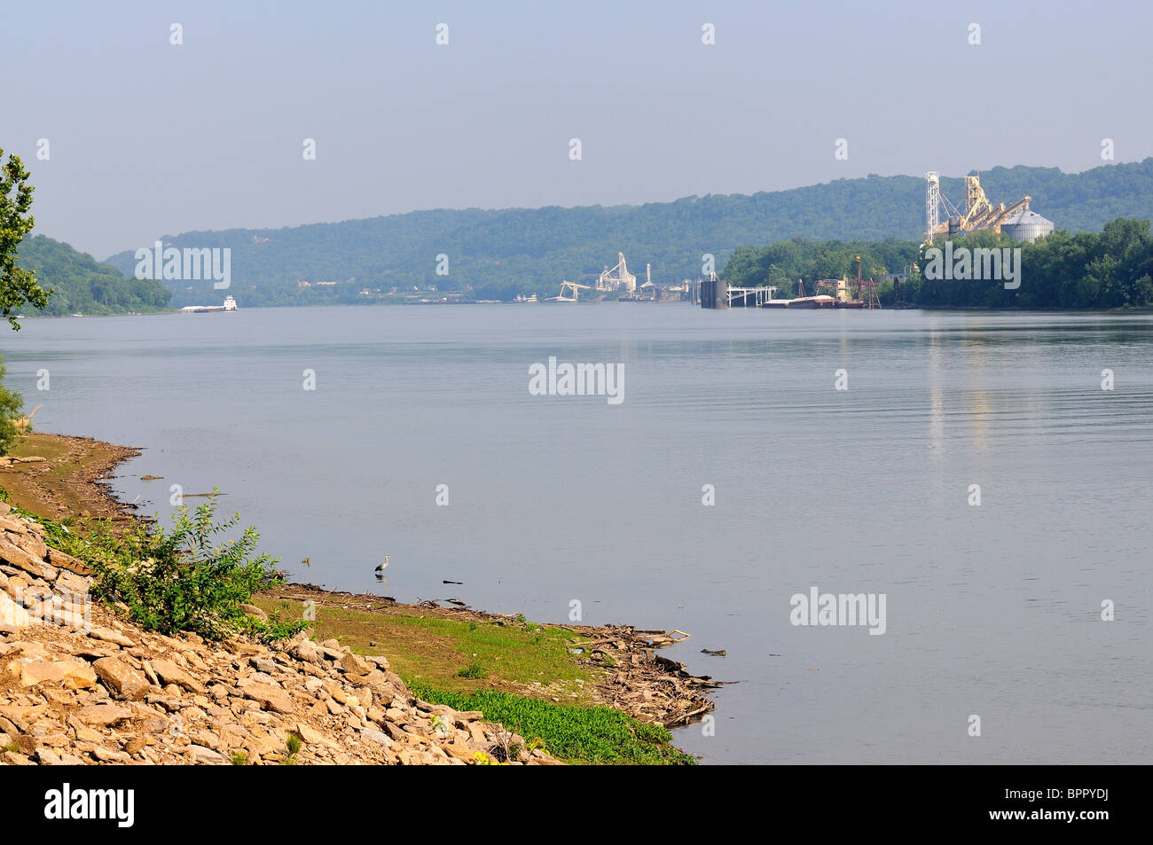 Flatboat ohio river hi-res stock photography and images - Alamy