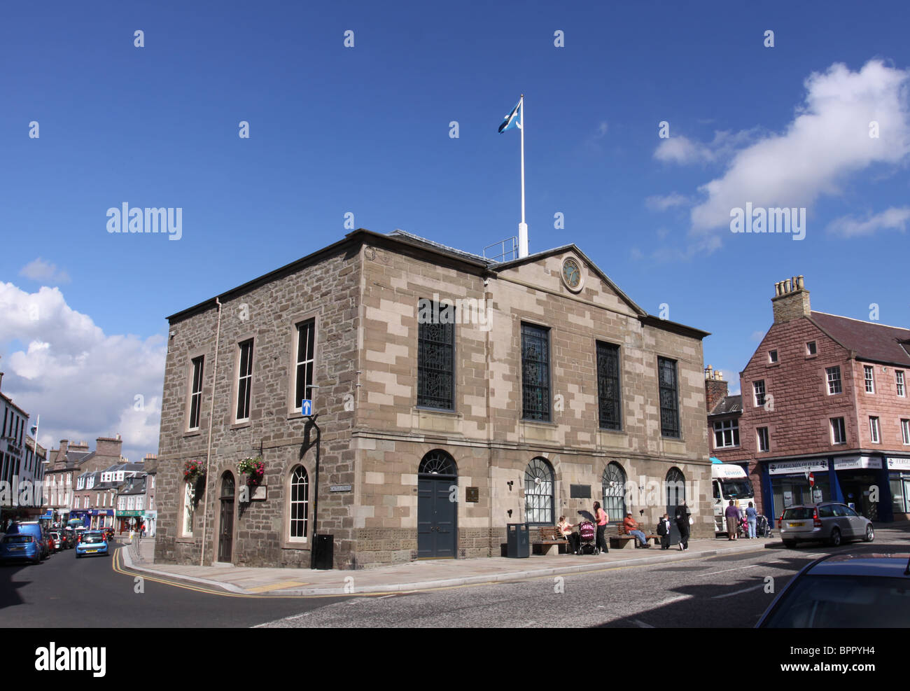 Forfar street scene hi-res stock photography and images - Alamy