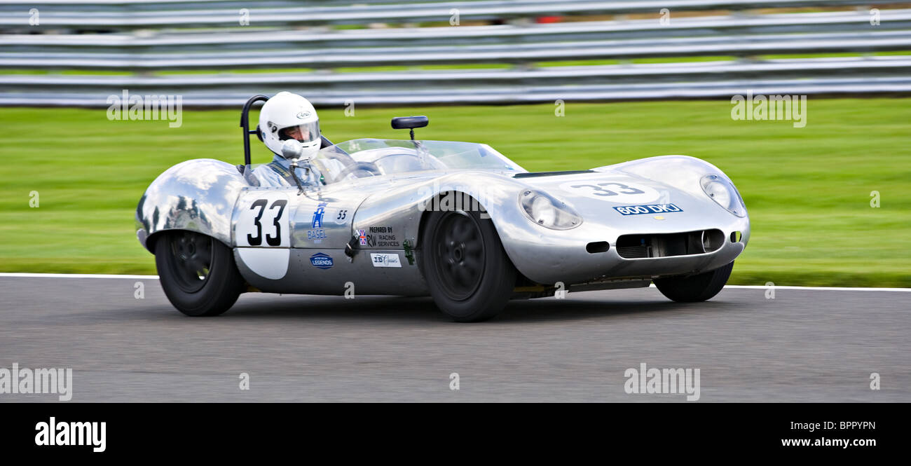 Lola Mk1 Prototype Sports Racing Car in Trophy Race at Oulton Park ...