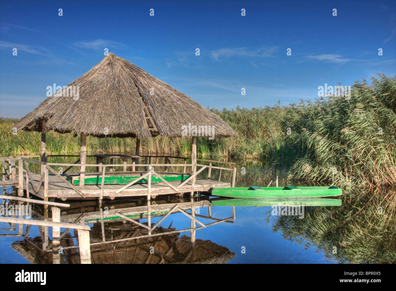 Rustic dock hi-res stock photography and images - Alamy