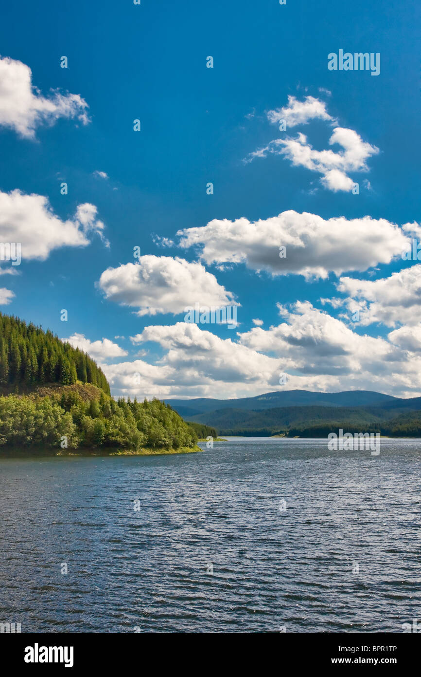 Oasa Lake in Romania in summer Stock Photo - Alamy