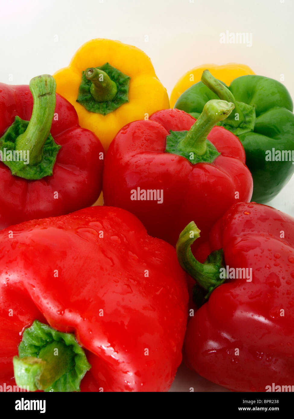 Assorted peppers- Capsicums Stock Photo - Alamy