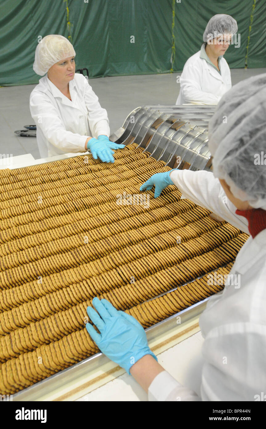 Production Line Biscuit Factory High Resolution Stock Photography and ...