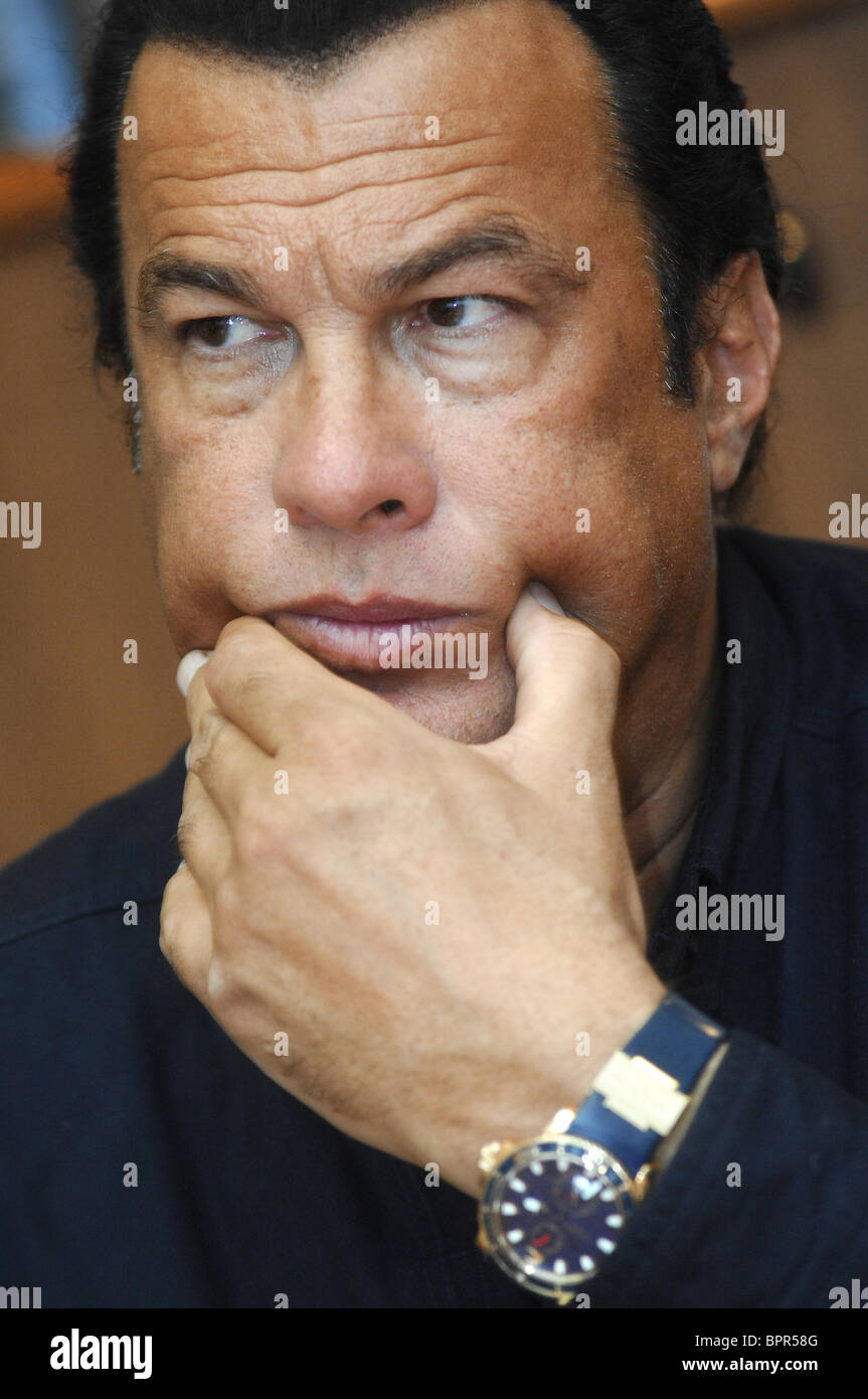 Us Actor Steven Seagal High Resolution Stock Photography and Images - Alamy