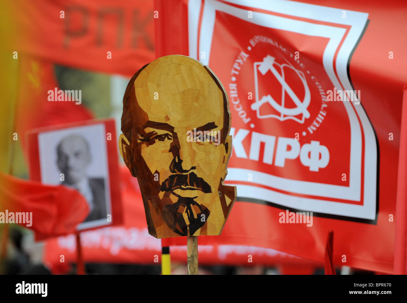 Anniversary October Revolution Parade High Resolution Stock Photography ...