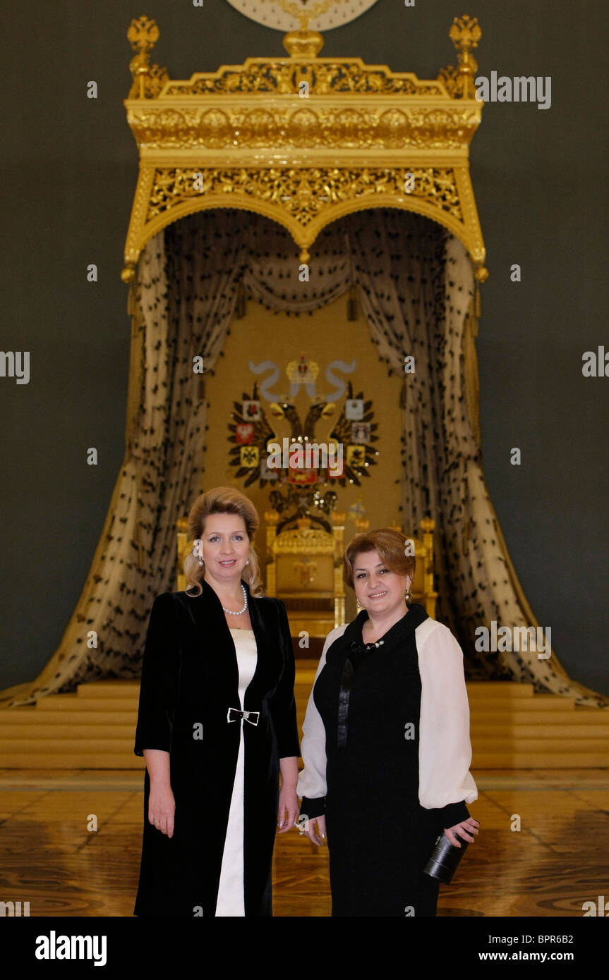 Russian First Lady Svetlana Medvedeva Stock Photos & Russian First Lady ...