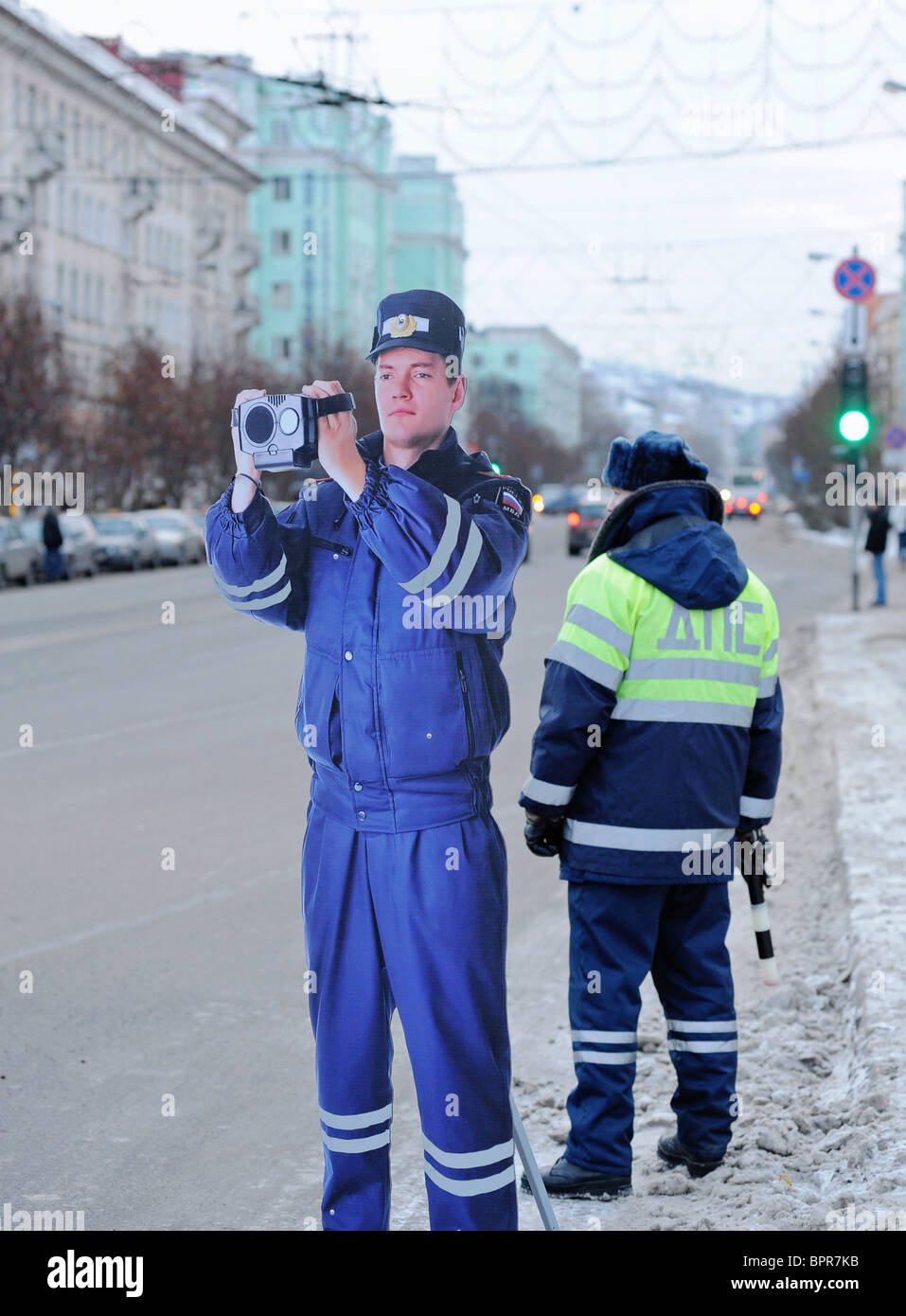 Cardboard Policeman High Resolution Stock Photography and Images - Alamy