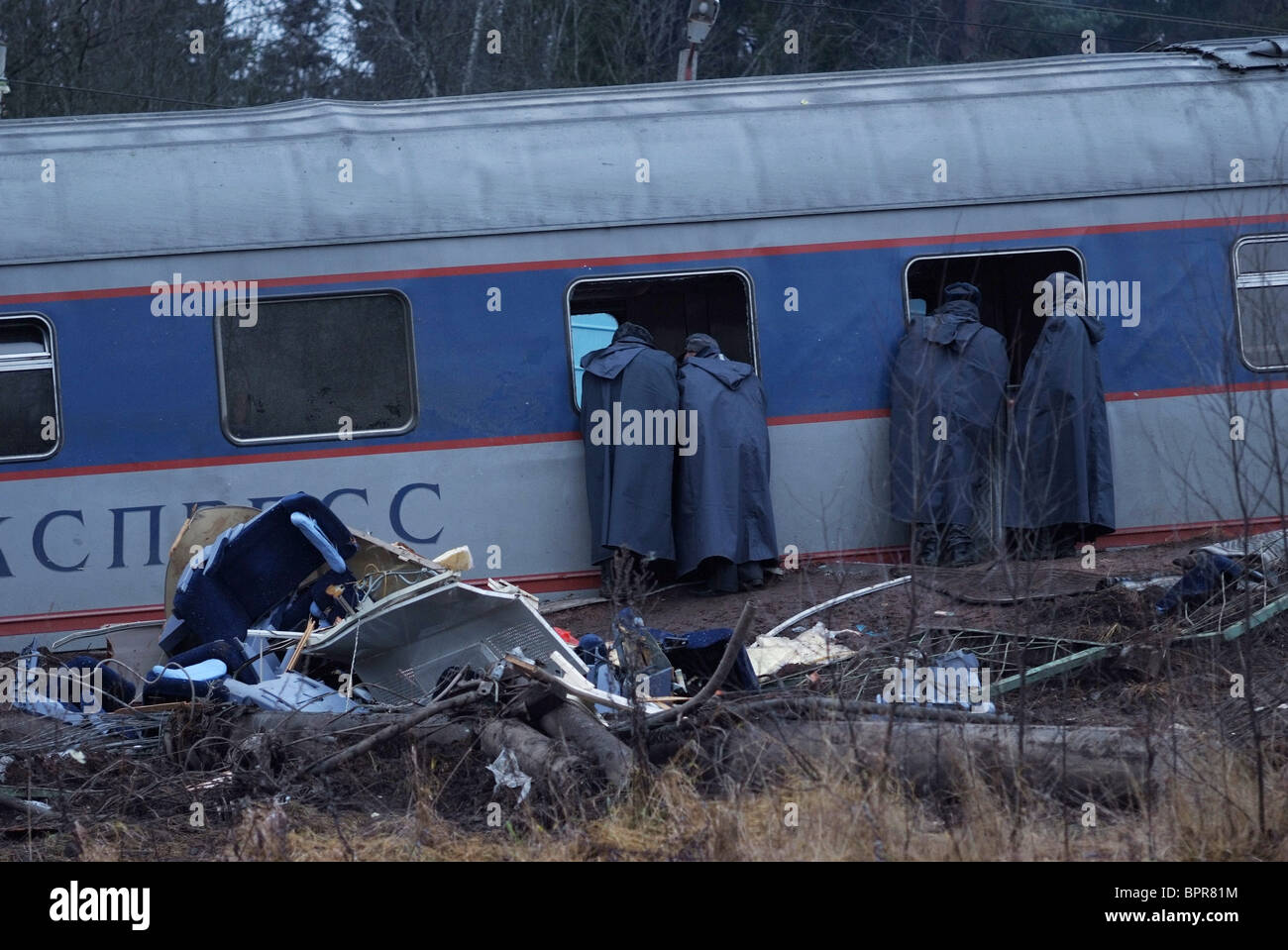 Disaster Train Wreckage High Resolution Stock Photography and Images ...