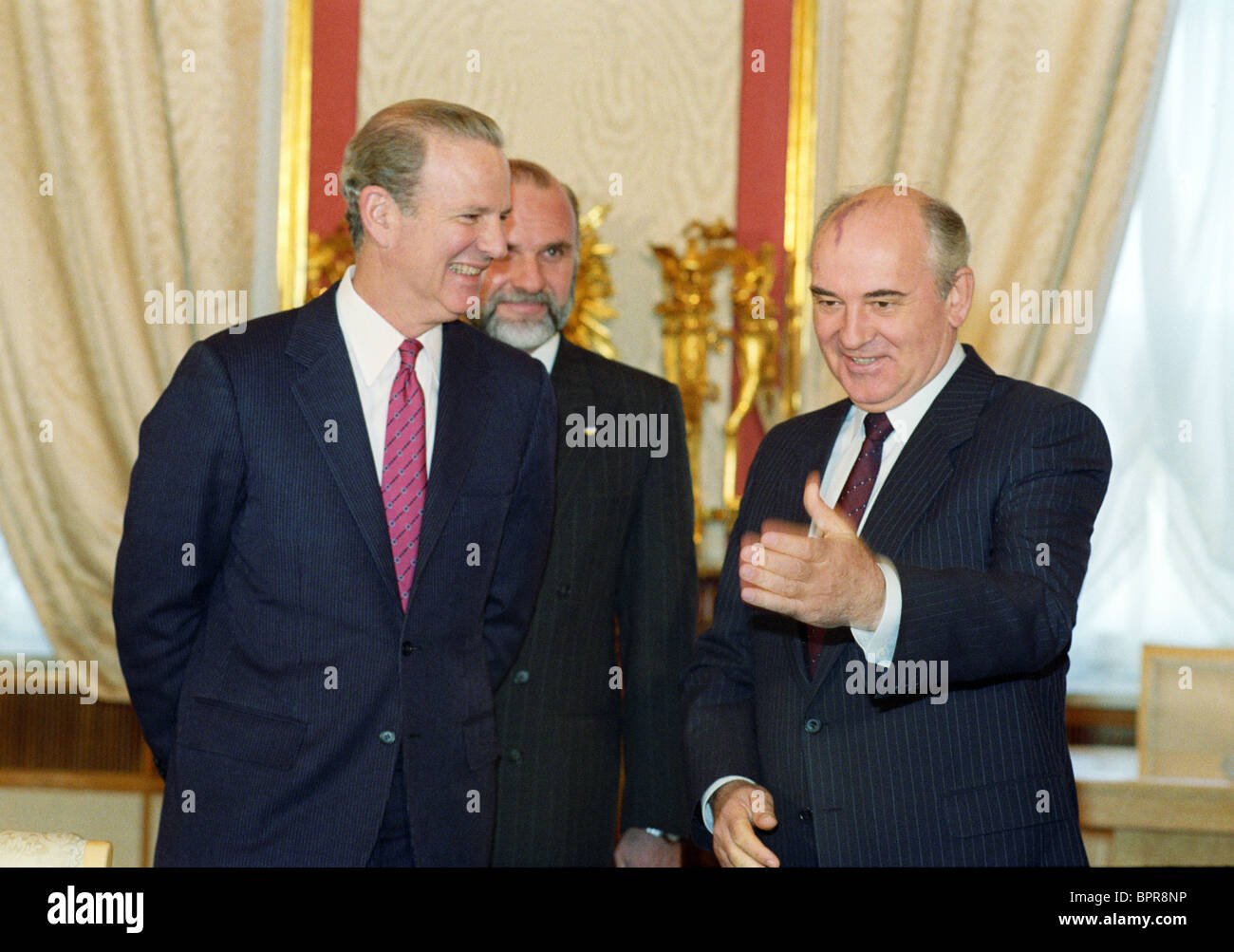 James Baker Gorbachev High Resolution Stock Photography and Images - Alamy