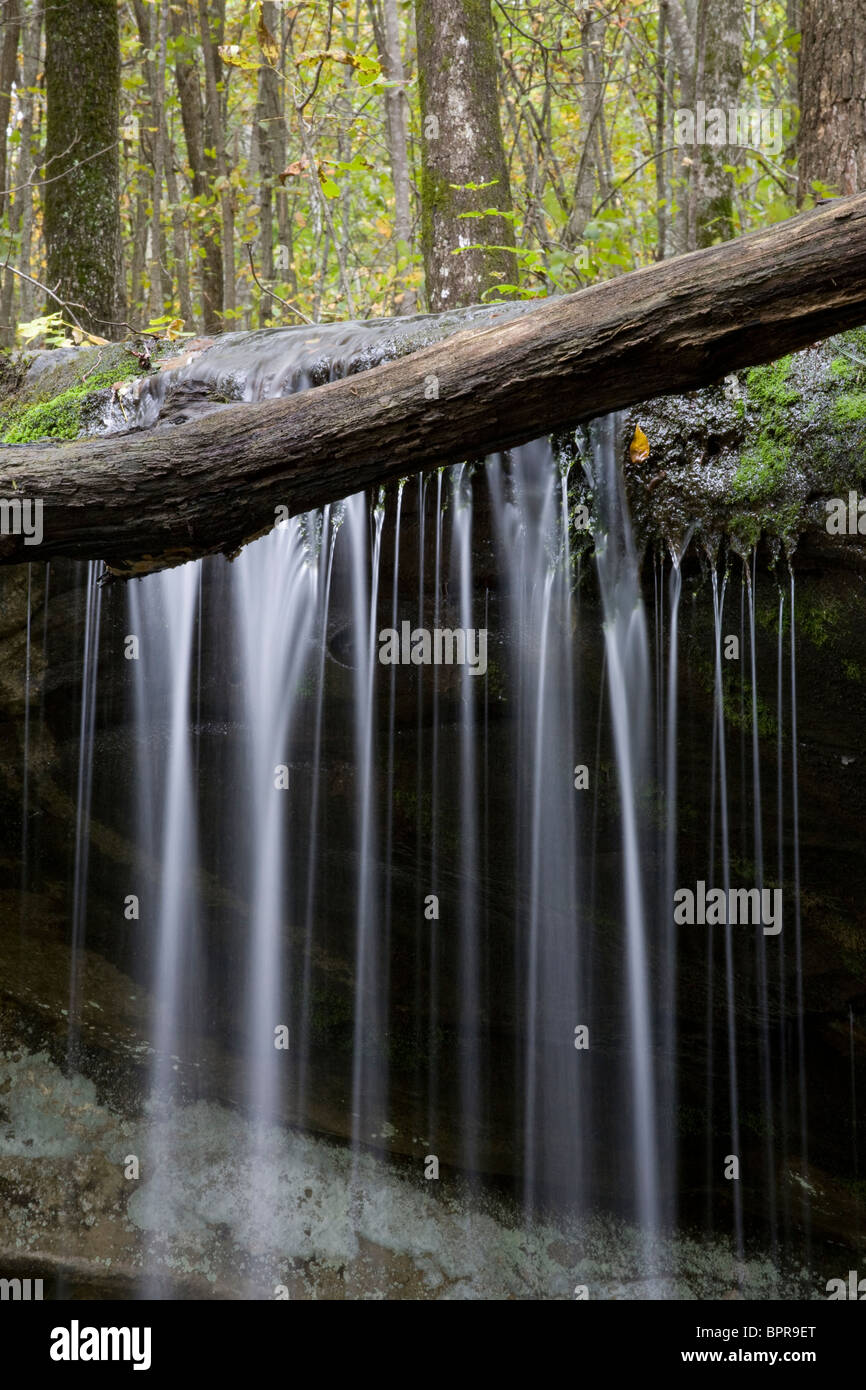 Stack Rock Homestead Falls, Ozark Highlands Trail, Arkansas Stock Photo ...