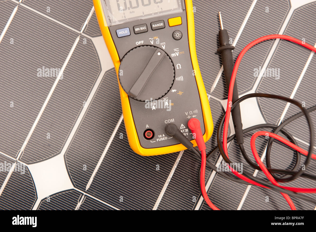 Solar voltmeter hi-res stock photography and images - Alamy