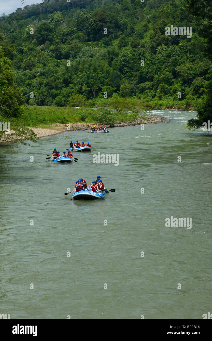 White Water Rafting on the Kuilu River, Sabah, Borneo Stock Photo - Alamy