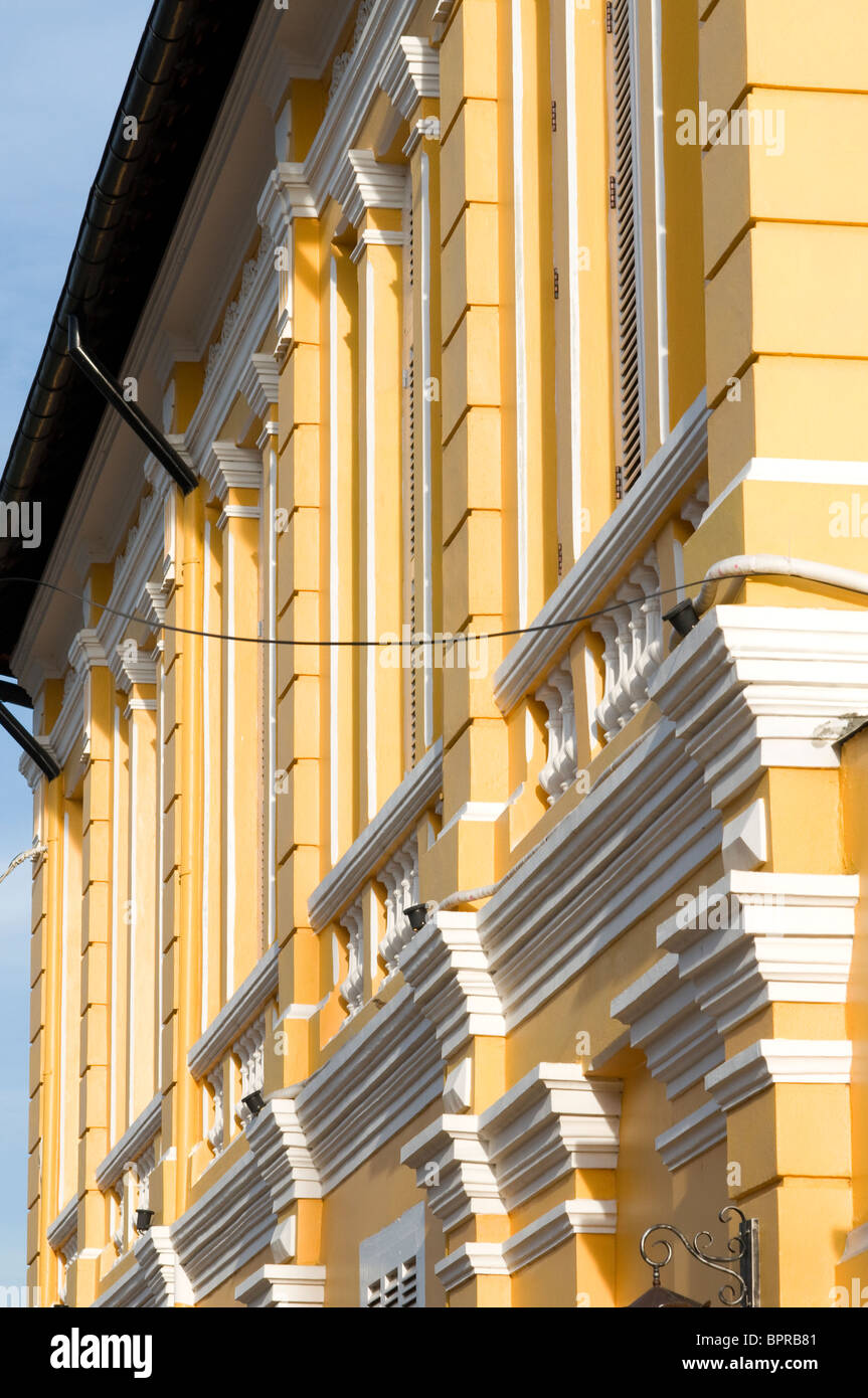 National Bank of Cambodia building, Battambang, Cambodia Stock Photo ...
