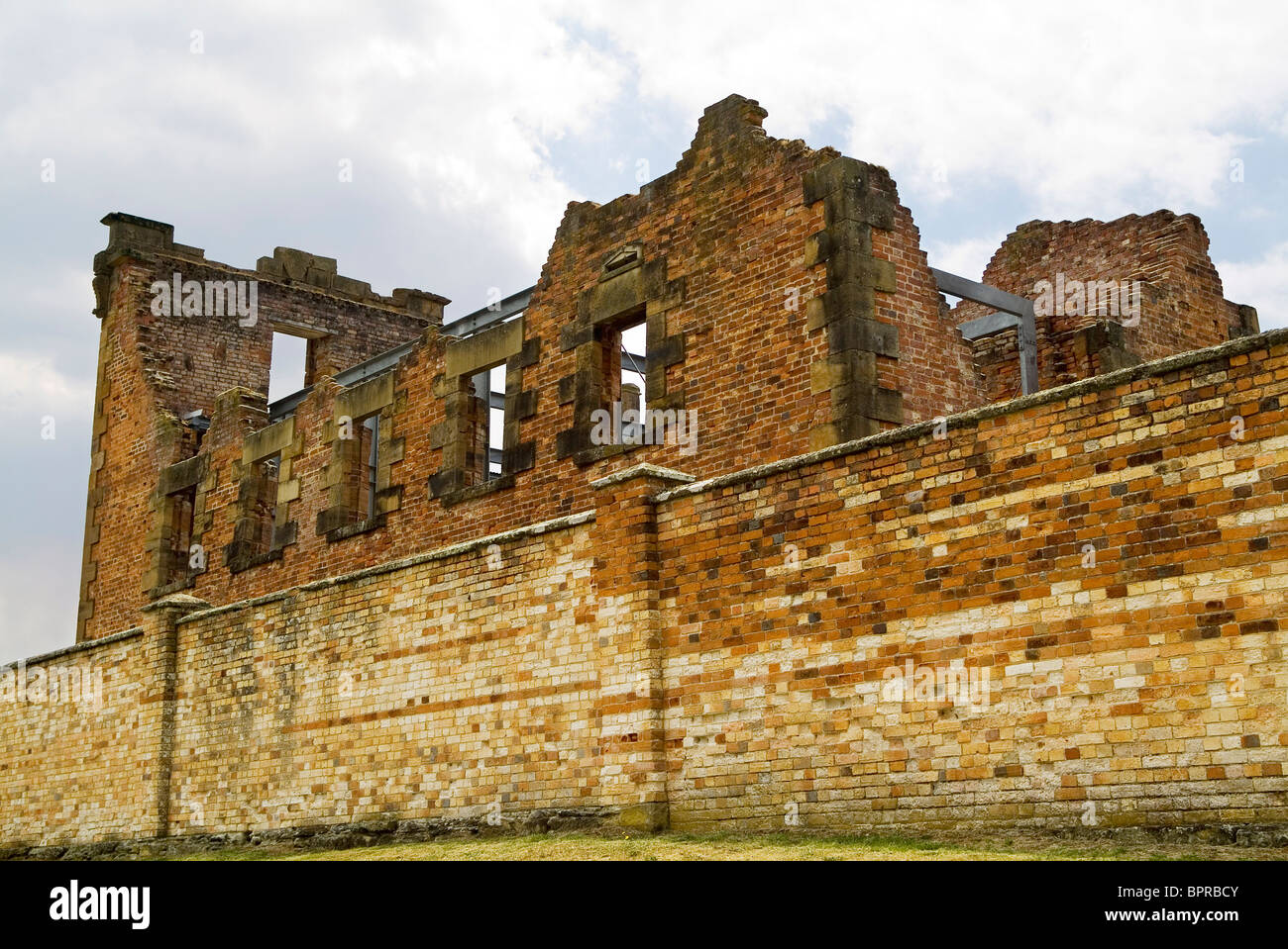 The ruins of the Hospital at Tasmania's historic Port Arthur site ...
