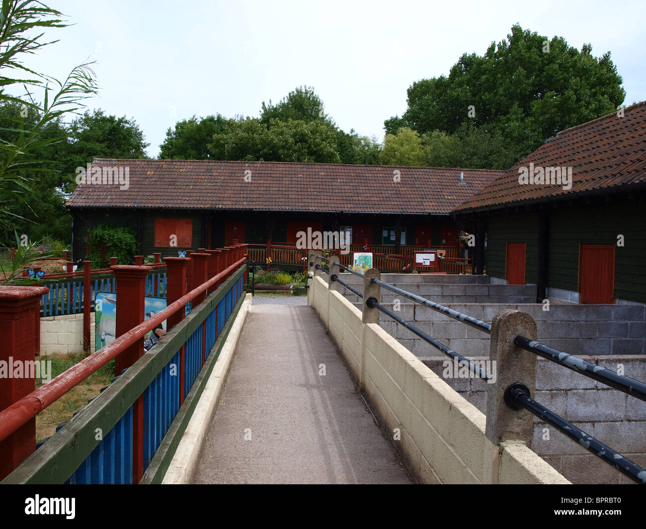 ramp on the farm Stock Photo - Alamy