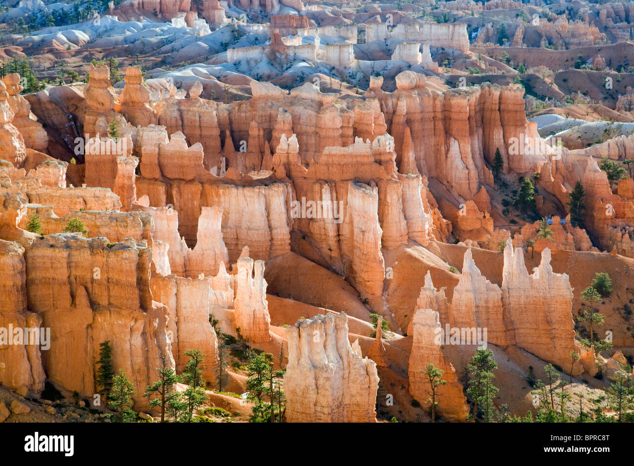 Bryce Amphitheater as seen from the Rim Trail near Sunset Point in ...