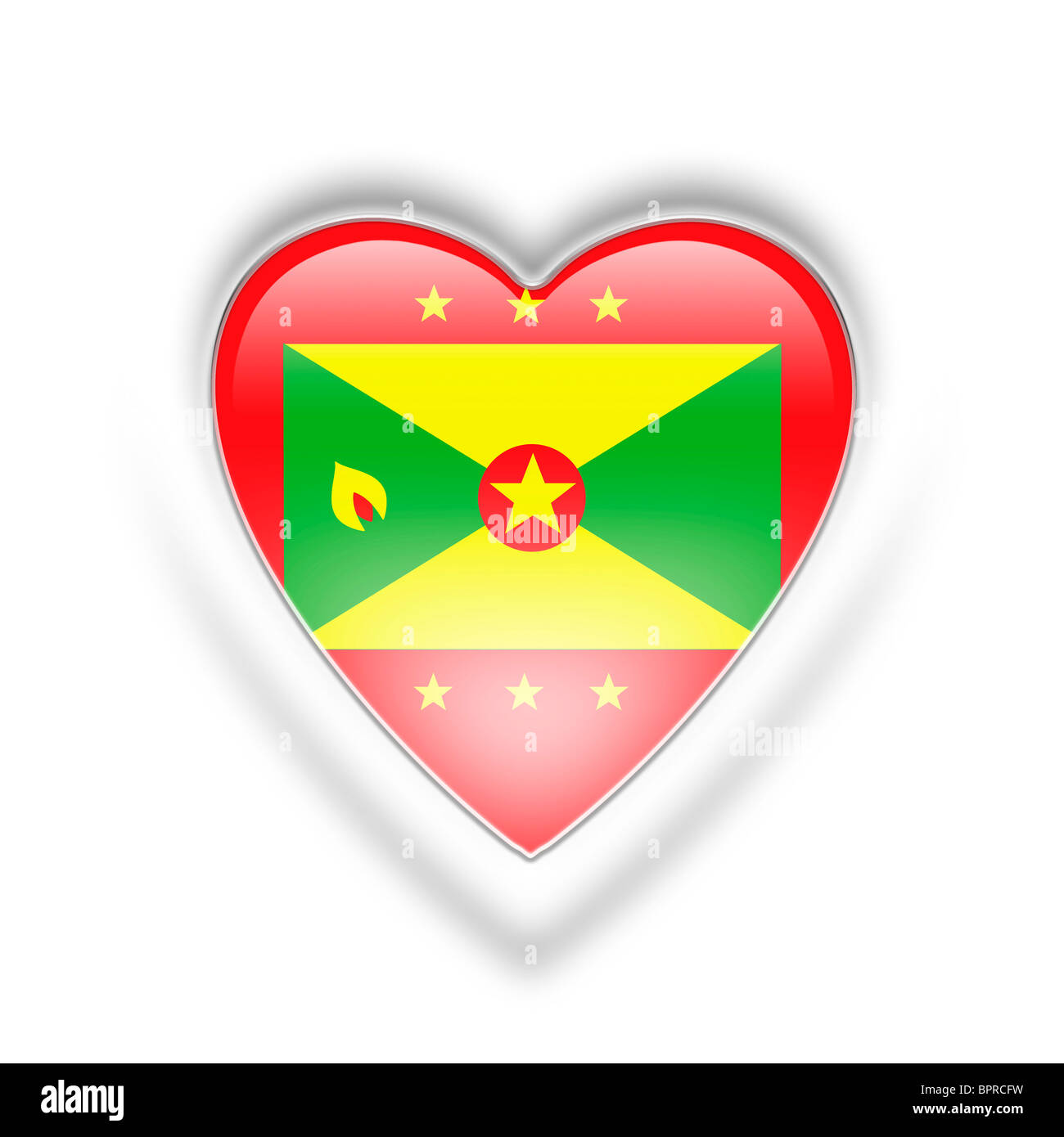 Grenada flag hi-res stock photography and images - Alamy
