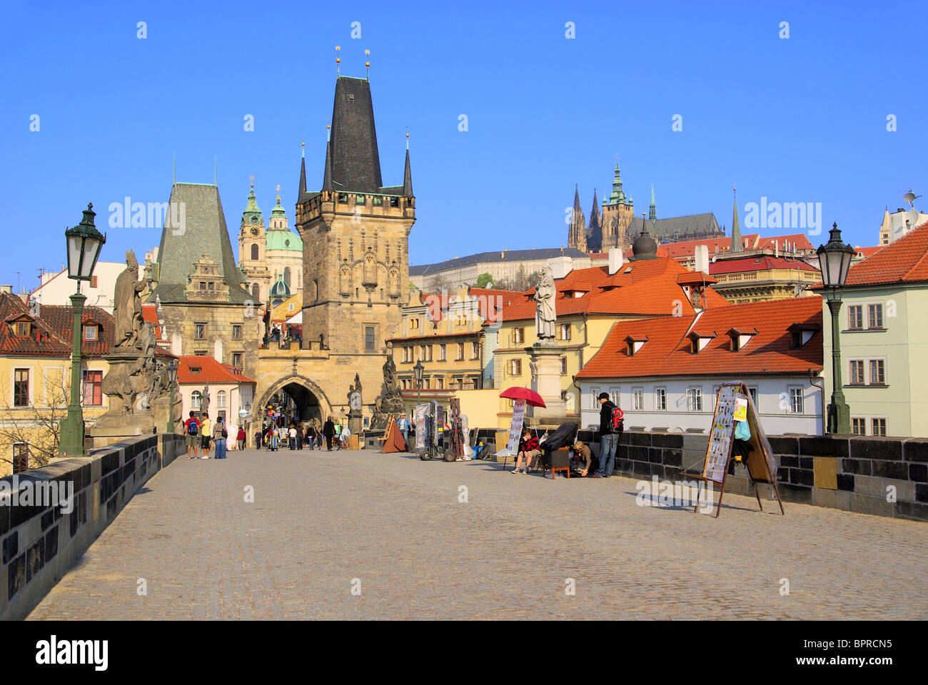 Karlsbrücke - Charles Bridge 01 Stock Photo - Alamy