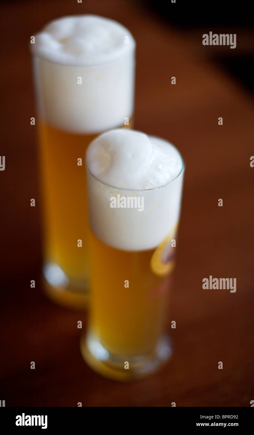 Traditional beers of Germany Stock Photo - Alamy