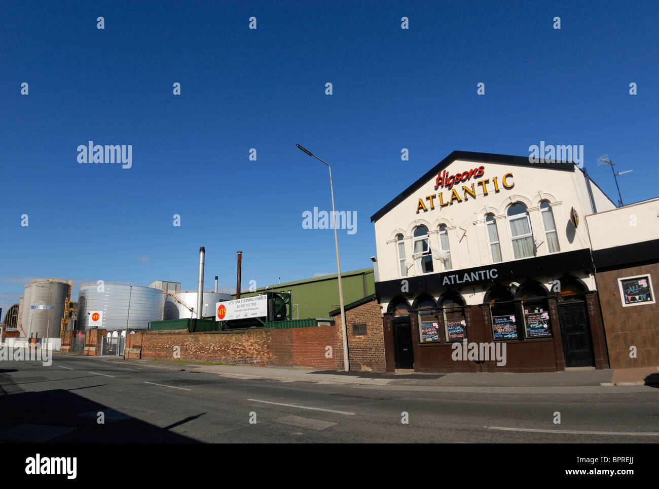Higsons Atlantic Public House on Regent Road ( The Dock Road ) by ...