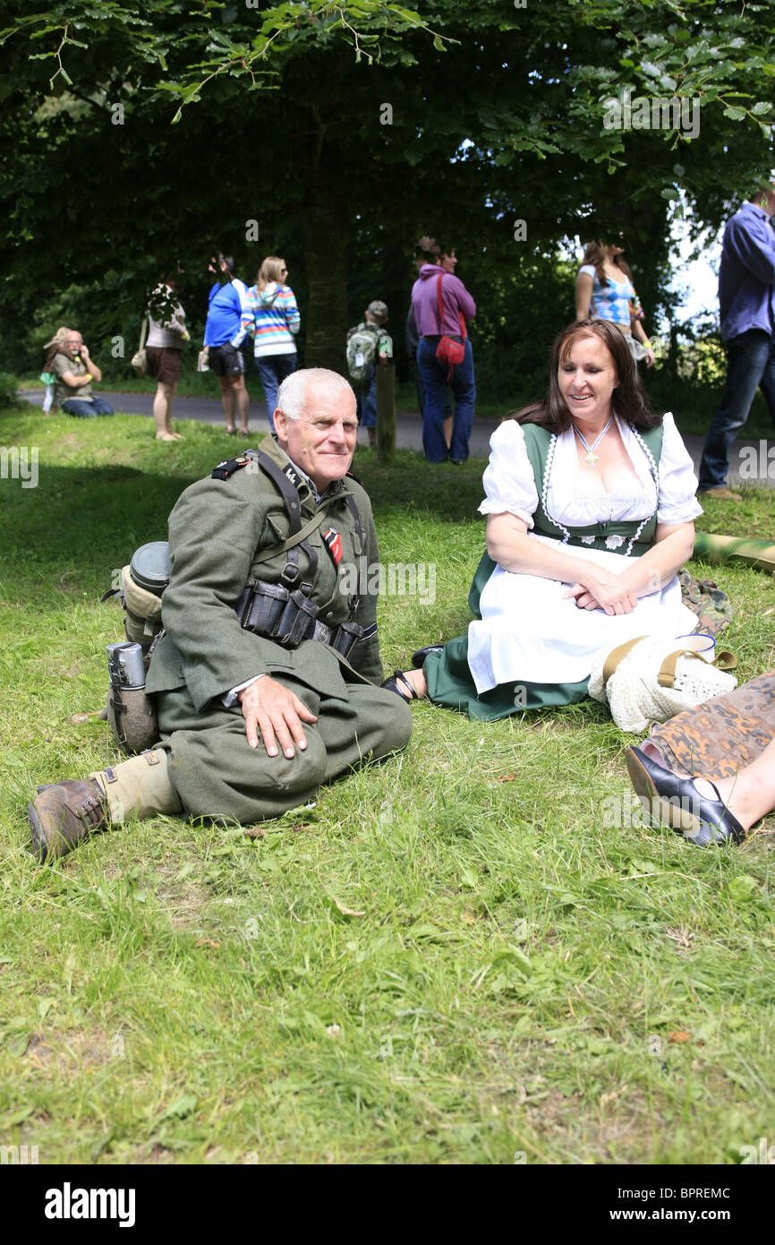 Ww2 re enactment german waffen ss hi-res stock photography and images ...