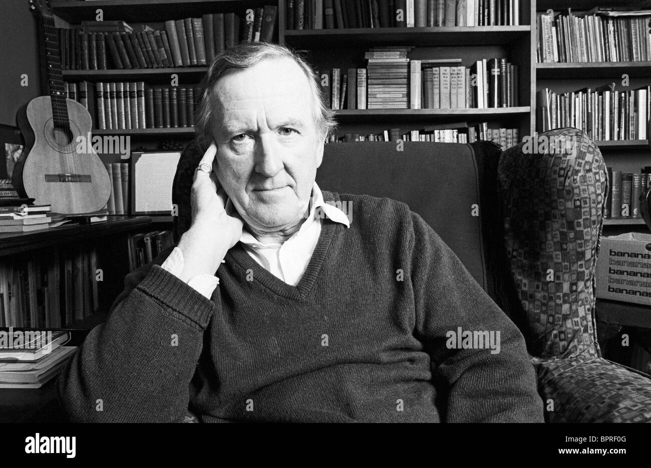 Portrait of English poet, lecturer, actor and broadcaster Patrick J ...