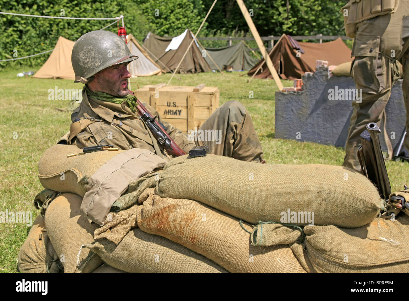 Ww2 us soldier portrait hi-res stock photography and images - Alamy